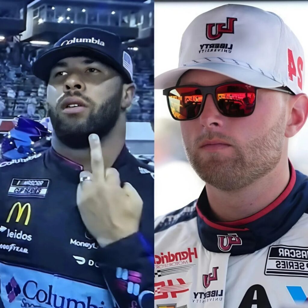 Bubba Wallace showed a “middle finger” and spoke full of hatred towards ...