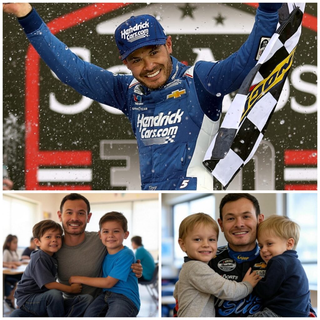 GOOD NEWS🛑 Kyle Larson has donated all of his prize money, including $6 ...