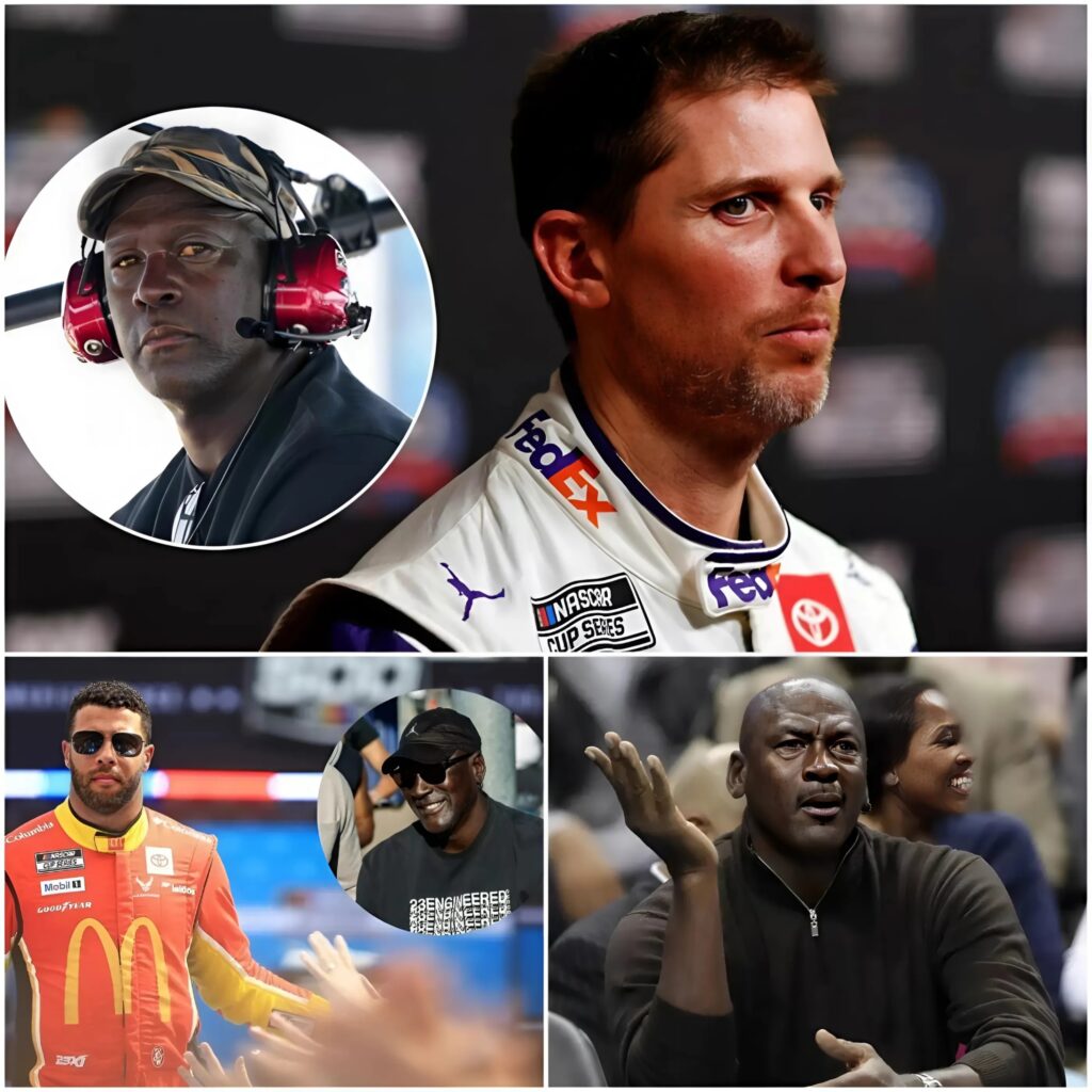 BREAKING NEWS: Michael Jordan’s Emotional Reaction to Denny Hamlin’s ...
