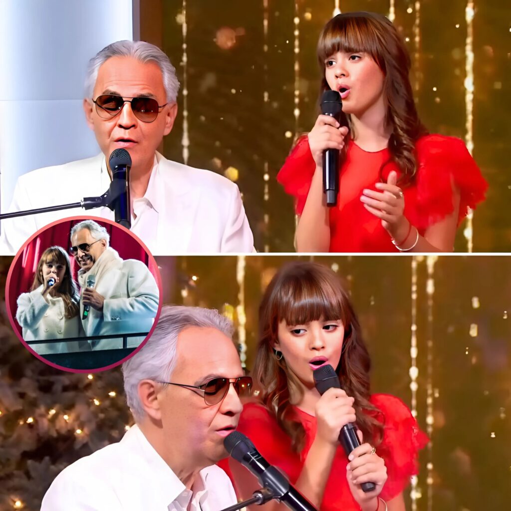 Virginia Bocelli brings fans to tears as she sings with her father ...