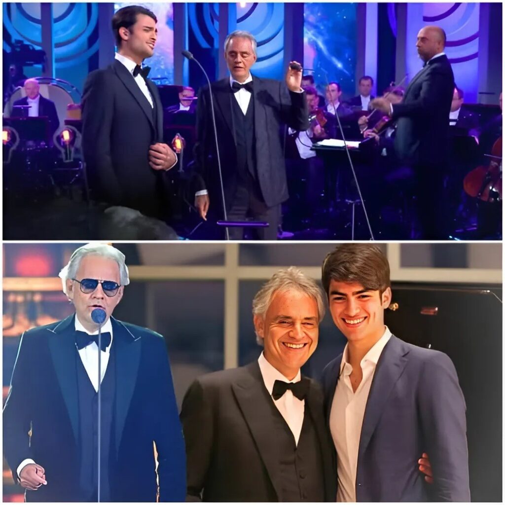 When Andrea Bocelli and his son Matteo sang together in “Perfect Symphony,” the entire audience ...