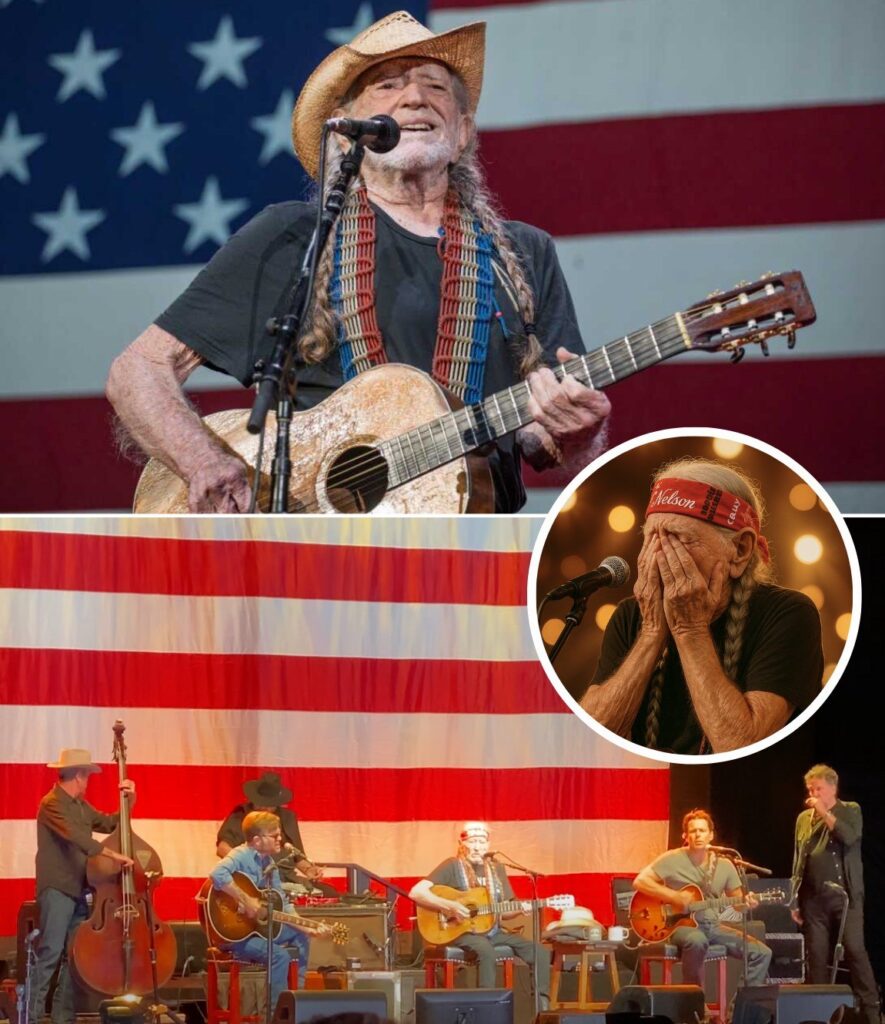Willie Nelson Brings Fans to Tears in Unforgettable On-Stage Moment ...