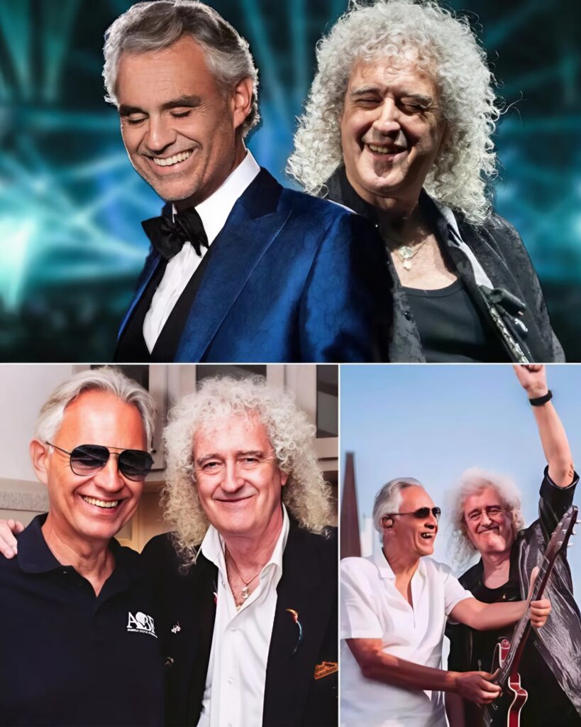 Imagine the powerful voice of an Italian opera legend and the iconic ...