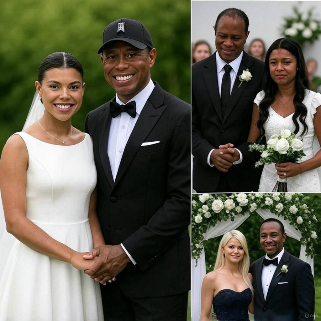 Shocking news: Tiger Woods and Elin Nordegren reunite at the wedding of ...