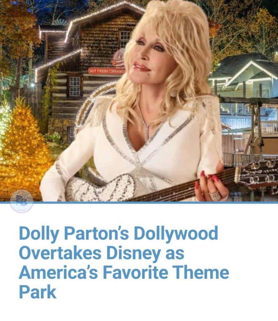 Dolly Parton’s Dollywood Overtakes Disney as America’s Favorite Theme Park! – USA NEWS