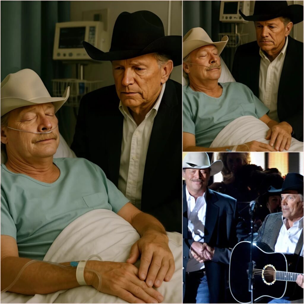 “SAD NEWS: George Strait Expresses Deep Regret for His Friend Alan ...