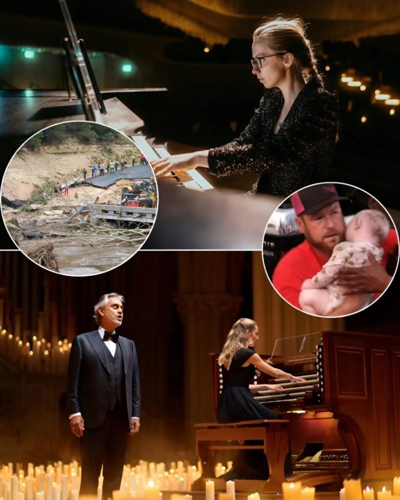 “Tonight, our music is not for applause,” Andrea Bocelli whispered. “It’s for the families who ...