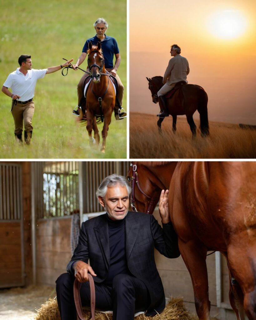 Far from grand stages and roaring applause, Andrea Bocelli disappeared ...