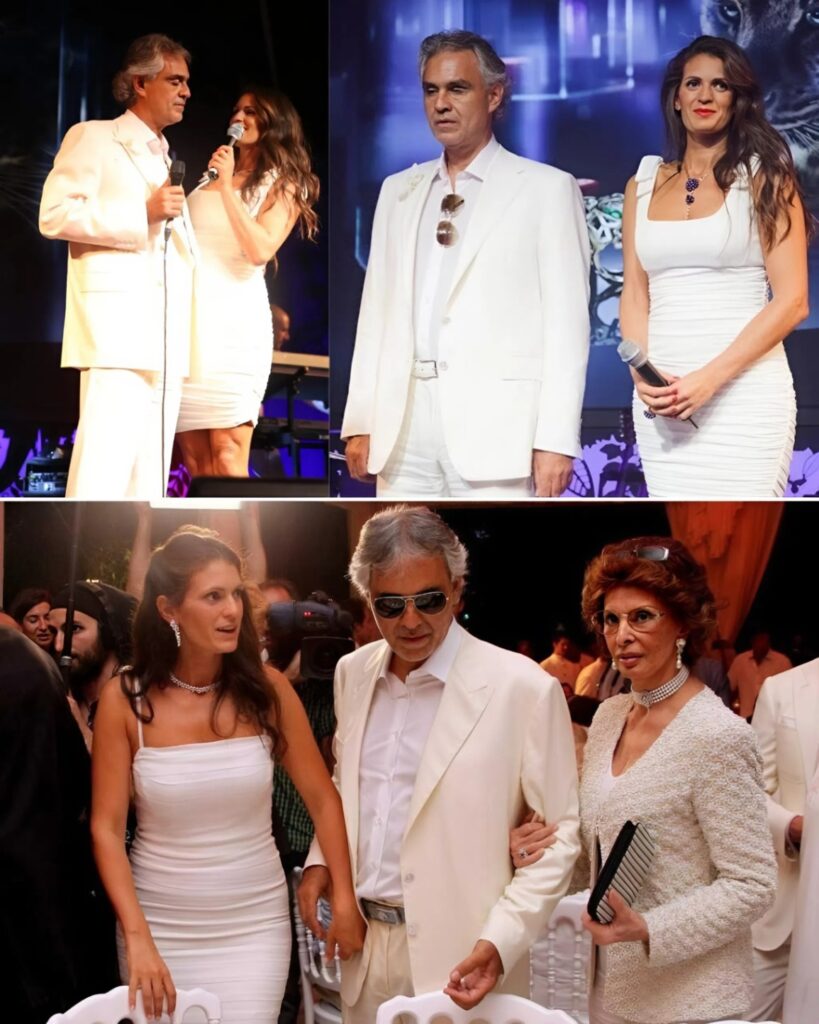 Andrea Bocelli and his wife Veronica deliver a breathtaking, romantic Italian duet of ‘Silent ...