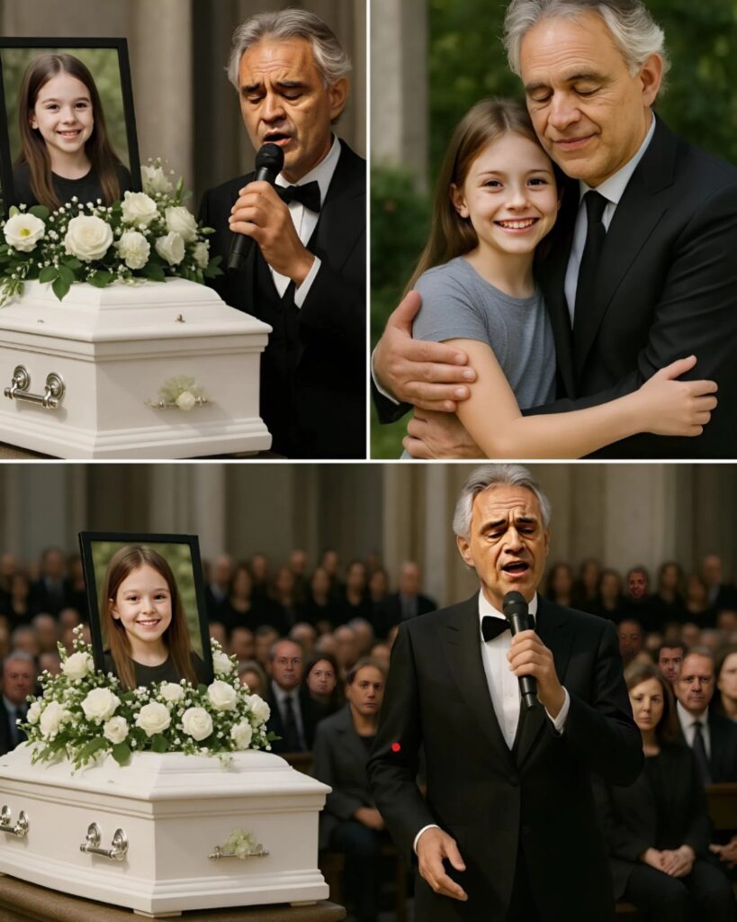 Andrea Bocelli sings a final farewell to Elara, the blind 9-year-old ...