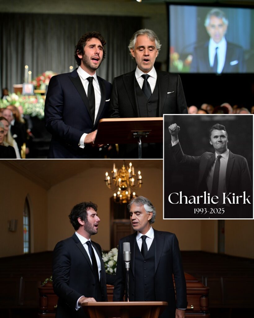 At Charlie Kirk’s funeral, where grief hung heavier than the church ...