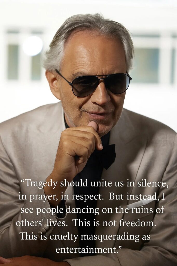 DEEPLY TROUBLED: In an unexpected and profoundly moving statement ...