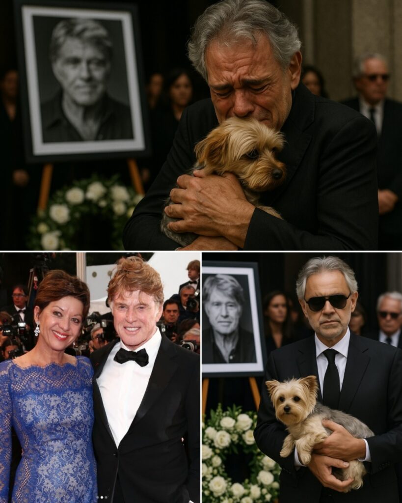 BREAKING NEWS: Andrea Bocelli’s quiet entrance at Robert Redford’s ...