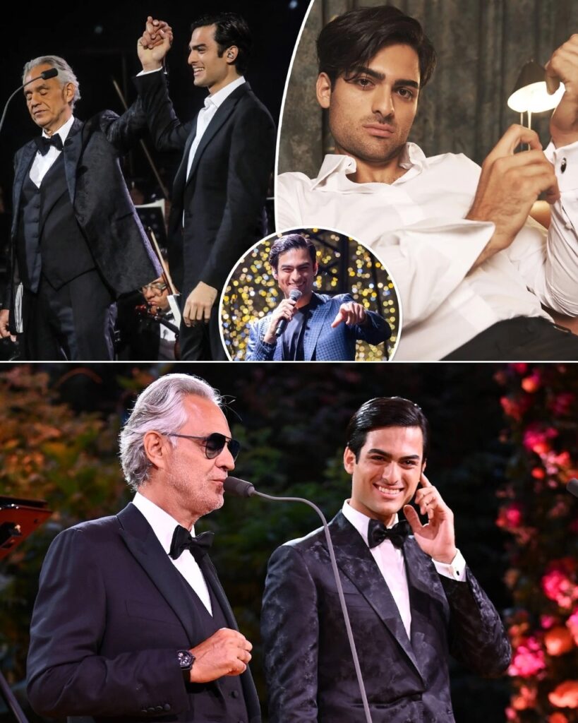 At the Oscars ceremony, Andrea Bocelli delivered a breathtaking ...