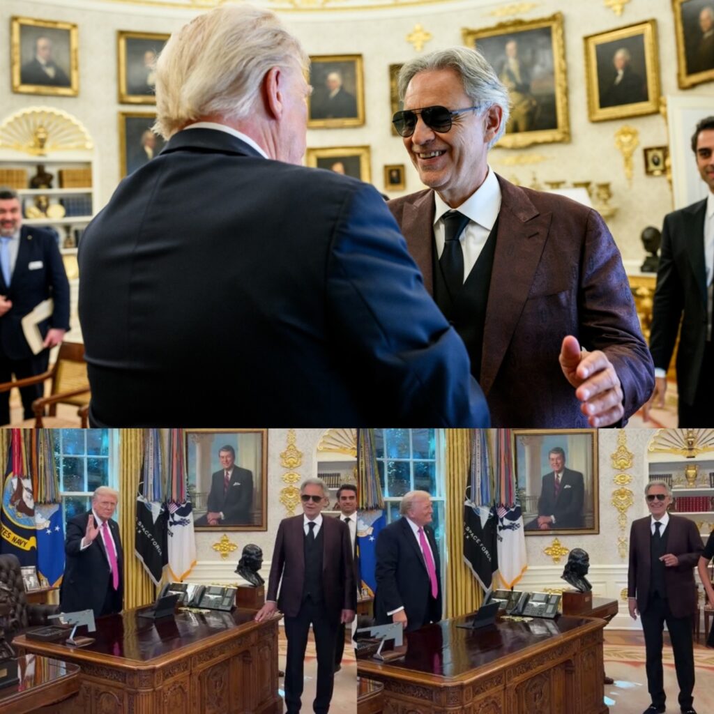 Legendary Singer Belts Out A Song For President Trump In Oval Office ...